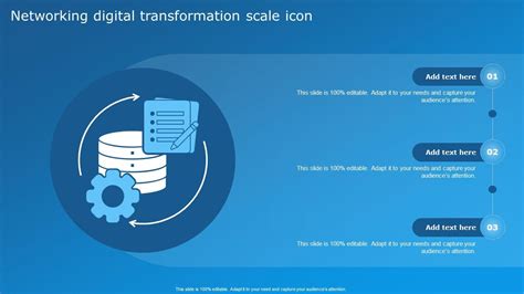 Networking Digital Transformation Scale Icon Ppt Powerpoint