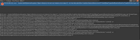 Error In Console After Package Update · Issue 2482 · Unity