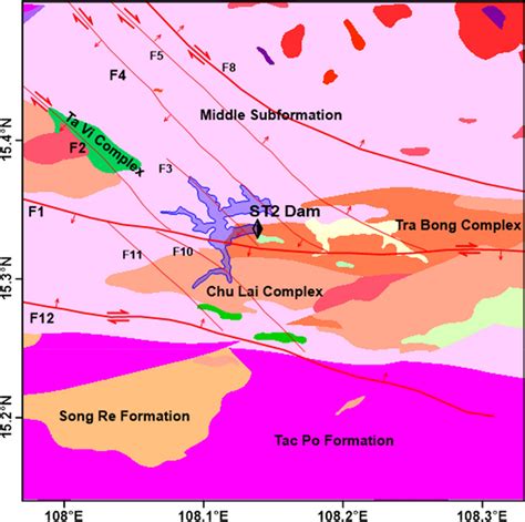 spatial distribution of earthquake epicenters ml ≥ 1 during the