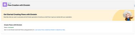 Einstein For Flow Now Generally Available Tutorial And First Steps Salesforce Ben