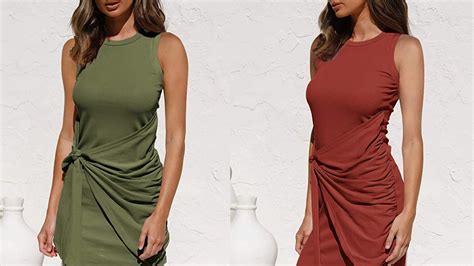 Lillusory Bodycon Dress Has Flattering Tummy Control Details Us Weekly