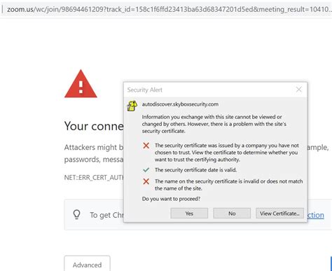 Security Alert Certificate Keeps Popping Up Outlook At Ben Charlene Blog