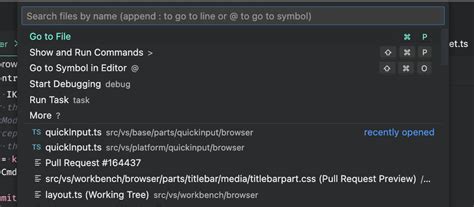Test Command Center Shows A Few Modes Inline Issue Microsoft Vscode GitHub
