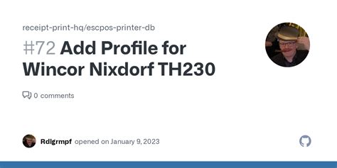 Add Profile For Wincor Nixdorf Th Issue Receipt Print Hq Escpos Printer Db Github