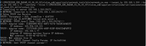 tda2pxevm network cannot transmit data processors forum processors