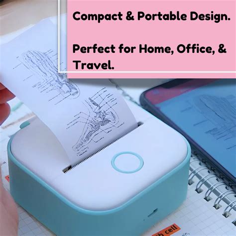 Insatvik™ Mini Printer Classic Portable Wireless Thermal Printer