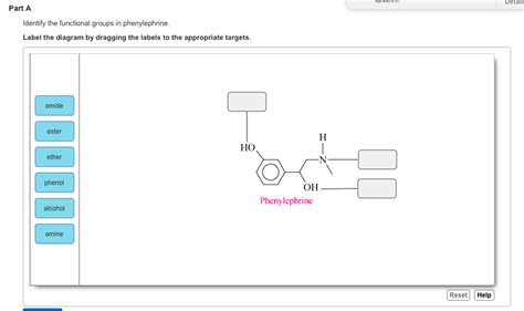 Solved Identify The Functional Groups In Melatonin Label