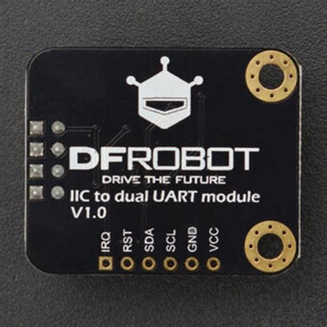 Dfrobot Gravity I2c To Dual Uart Module Robotshop