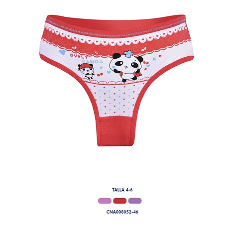 Calzón Algodón Con Diseños Estrellas Y Oso Para Niñas Pack 3 Unidades