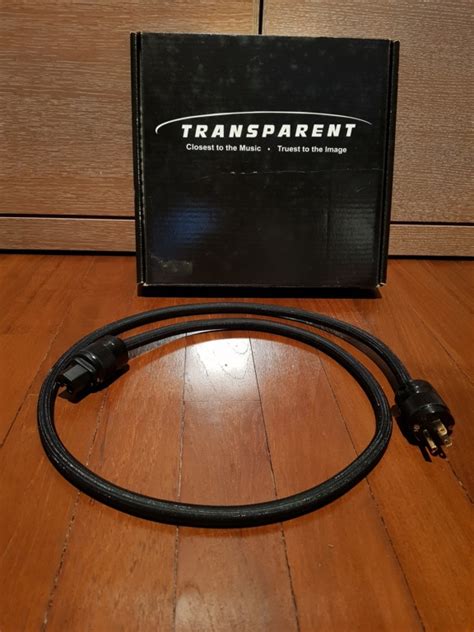 TRANSPARENT PowerLink Power Cord SOLD