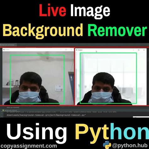 Codey Coding Tips On Instagram Live Background Remover Using Python
