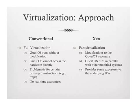 Xen And The Art Of Virtualization Ppt