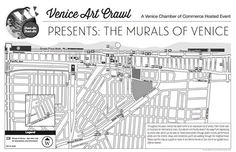 Map Of Venice Murals — Lincoln And Rose