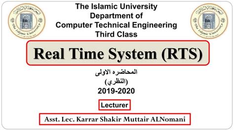 Concepts Of Real Time Systems Rts Pdf