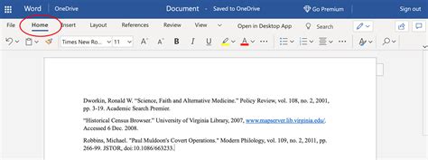Hanging Indents In Google Docs Or Word Made Easy Bibliography Com
