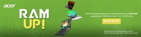 Acer Offers FREE 8GB Or 16GB Memory Upgrade On Select Notebook Models Metropoler