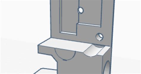 Super Simple Filament Jam And Presence Sensor Lever Ender Endstop By Bing Download Free Stl