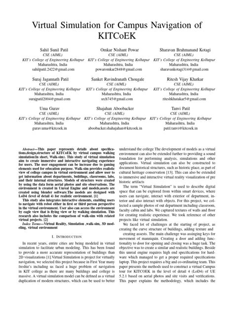 simulation project pdf simulation art