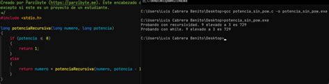Potencia En C Sin Pow Parzibyte S Blog
