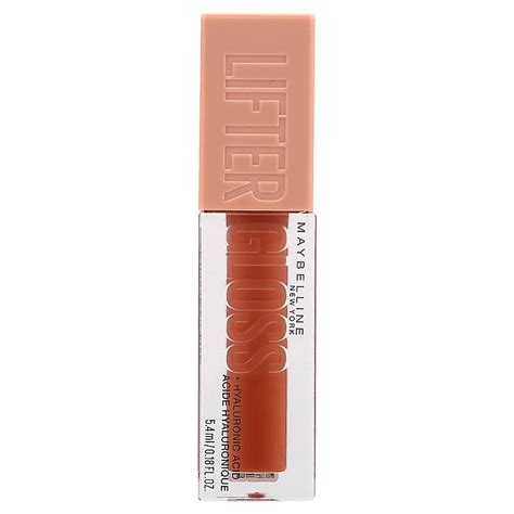 Maybelline Lifter Gloss Lip Gloss With Hydraulic Acid In Amber Artofit