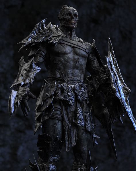 Draugr Kevin Cassidy Draugr Face Draugr Art Undead God
