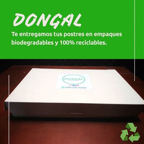 Dongal ♻️ En Dongal Utilizamos Empaques Biodegradables Y 100 Reciclables Para Enviar Los