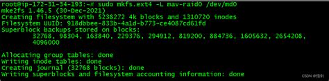 linux使用mdadm构建并使用raid阵列 mdadm raid0 csdn博客