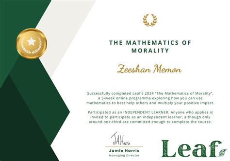 Zeeshan Memon On Linkedin I Am Excited To Share That I Have Just Completed The Mathematics With…