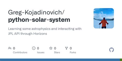 GitHub Greg Kojadinovich Python Solar System Learning Some Astrophysics And Interacting With