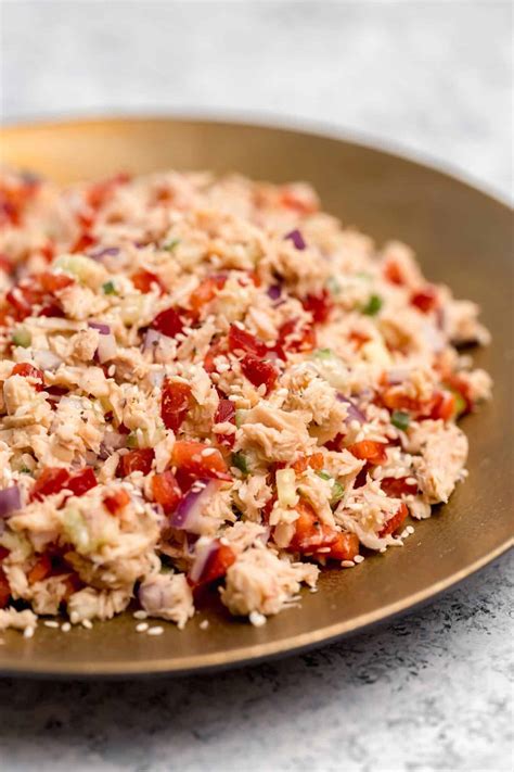 Thai Tuna Salad Easy And Flavorful Canned Tuna Recipe