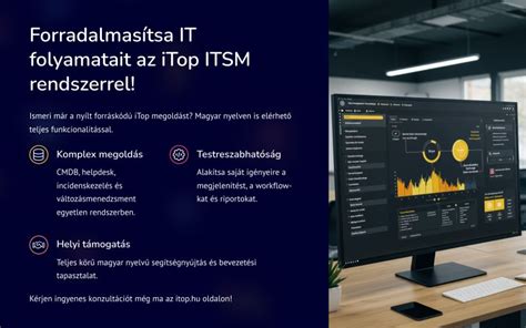 Itop Itsm és Cmdb Rendszer A Itophu Tól Itophu