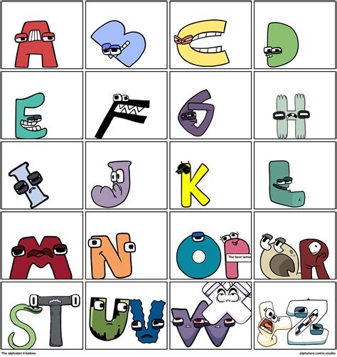 The Alphabet 4 Babies Comic Studio