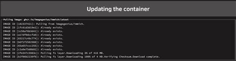 Support Very Slow Download Of All Linuxserver Dockers Docker Engine