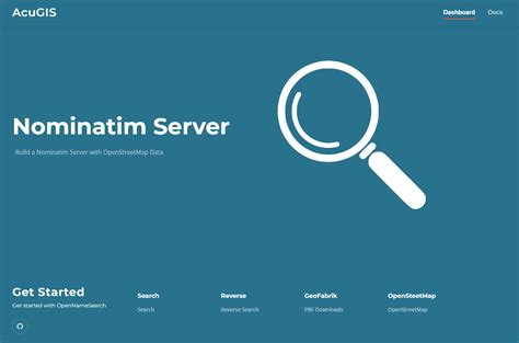 AcuGIS Nominatim Server