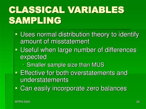 Ppt Statistical Sampling For Auditors Powerpoint Presentation Free Download Id 1225663