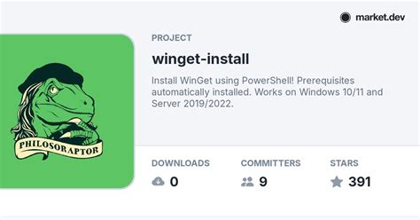 Winget Install Ecosystem Directory Market Dev