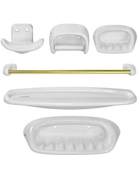 طقم صبانات حمام 6 فطع سيراميك ريماس