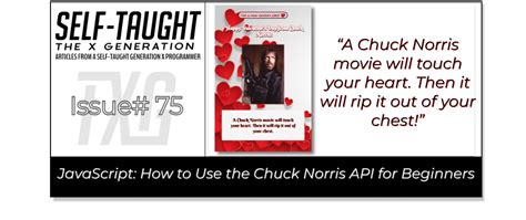 Javascript How To Use The Chuck Norris Api For Beginners Dev Community