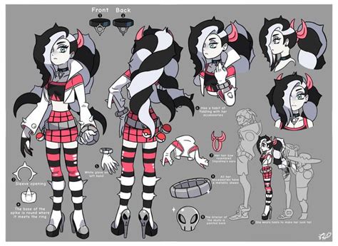 Concept Art For Paige A Genderswap Of Piers By Tiffany Hoang Know