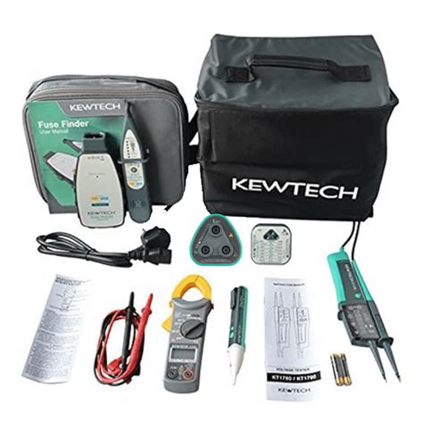 Kewtech Exclusive Kit Kit3n With Fuse Finder Socket Testers Voltstick Case And More Testermans