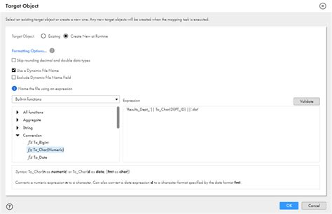 Flat File Targets With Dynamic File Names