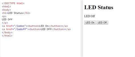 iot internet of thing esp32 esp8266 การควบคุม led ผ่านเวป ภายใน