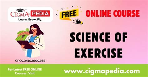 Science Of Exercise From University Of Colorado Boulder Free Online Course Cigma Pedia