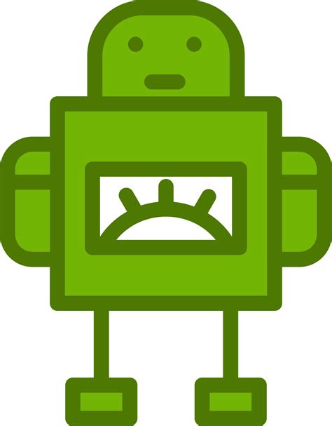 Robot Vector Icon 21090693 Vector Art At Vecteezy