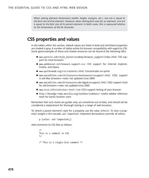 Html Font Size Chart Ponasa