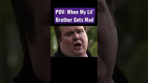 Pov When My Lil Brother Gets Mad Youtube