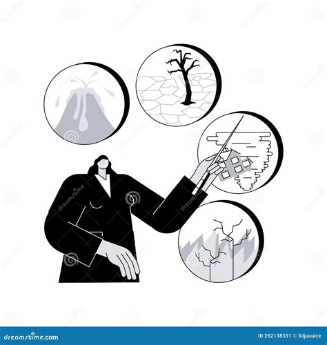 Hazard Science Abstract Concept Vector Illustration Stock Vector