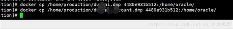 Docker导入dmp文件到oracle容器docker Oracle 数据迁移 Csdn博客