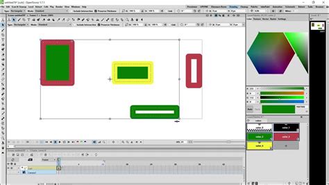 2d animation for beginners lesson 04 grouping objects in opentoonz