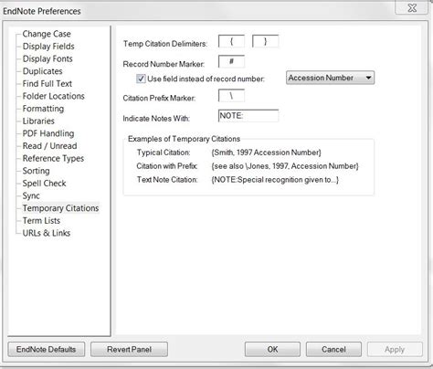 convert an citations in an existing document to be endnote x7